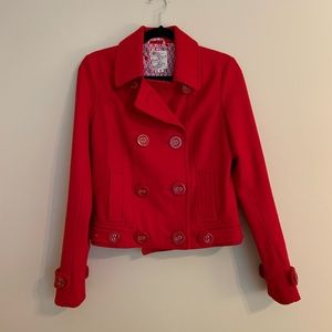 Tulle | Jackets & Coats | Tulle Red Jacket | Poshmark